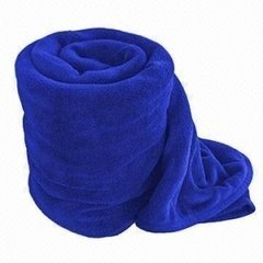 China Wearable Solid Color Polar Custom Fleece Blankets Wholesale Full Size / King Size supplier