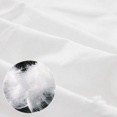 OEM 100% Cotton White Duck Down Feather Quilt / Duvet / Comforter with Baffle Box Walls supplier