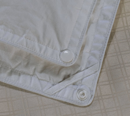 Lightweight Duck Down Queen Combined Cotton Quilts / Double Stitched Duvets High Grade supplier