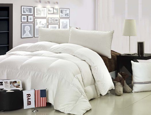 Contemporary 100% Polyester Down Feather Quilt / Duvet / Comforter Single or Twin Size supplier