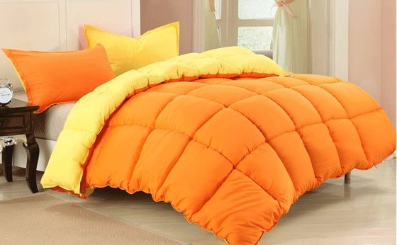 Microfiber Filling Colorful Double Face Microfiber Quilt Set / Four Season Comforter for Summer or Winter supplier