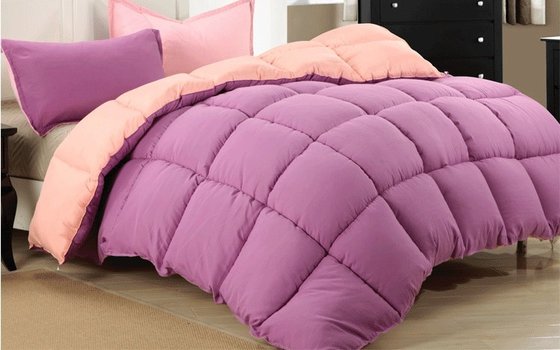 Microfiber Filling Colorful Double Face Microfiber Quilt Set / Four Season Comforter for Summer or Winter supplier