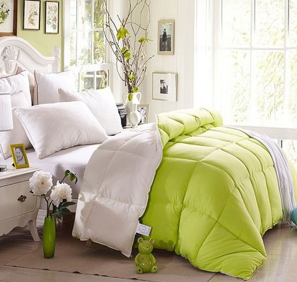 Microfiber Filling Colorful Double Face Microfiber Quilt Set / Four Season Comforter for Summer or Winter supplier