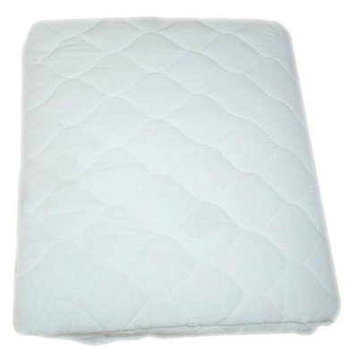 Hotel White Waterproof Mattress Protector Cover with Four Corner Anchor Straps supplier
