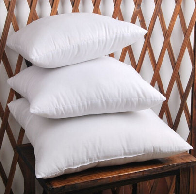 Grey Duck Feather Cotton Cushion Inserts White Knife Edge OEM supplier