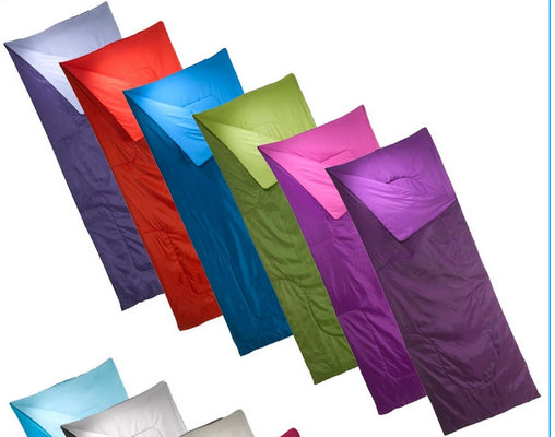 Envelope PP Cotton Winter Waterproof Minion Sleeping Bag for Outdoor or Mountaineering supplier