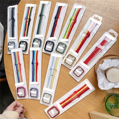 Fashion/Luxury Popular Strap For Series 6/5/4/3/2/1, 38mm 40mm 42mm 44mm Fashion Sport Watch Band iWatch Nylon Braided Strap For Apple Watch