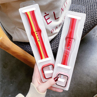 Fashion/Luxury Popular Strap For Series 6/5/4/3/2/1, 38mm 40mm 42mm 44mm Fashion Sport Watch Band iWatch Nylon Braided Strap For Apple Watch