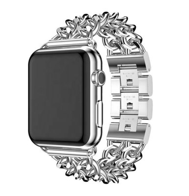 Fashion Stainless Steel Straps For Apple Watch Series 1 Band 2 3 4 5 For Iwatch Adjustable Strap Wrist Strap 38mm 40mm 42mm 44mm