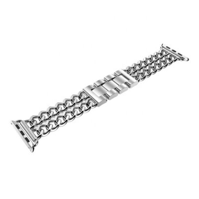 Fashion Stainless Steel Straps For Apple Watch Series 1 Band 2 3 4 5 For Iwatch Adjustable Strap Wrist Strap 38mm 40mm 42mm 44mm