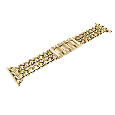 Fashion Stainless Steel Straps For Apple Watch Series 1 Band 2 3 4 5 For Iwatch Adjustable Strap Wrist Strap 38mm 40mm 42mm 44mm