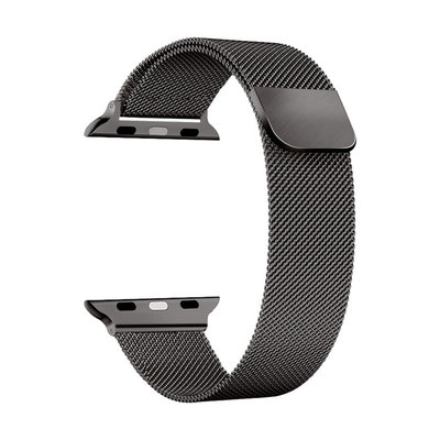 iWatch Stainless Steel Loop Magnetic Wrist Band Milanese Mesh Steel Watch Straps For For Apple Watch Se 6 5 4 3 2 1