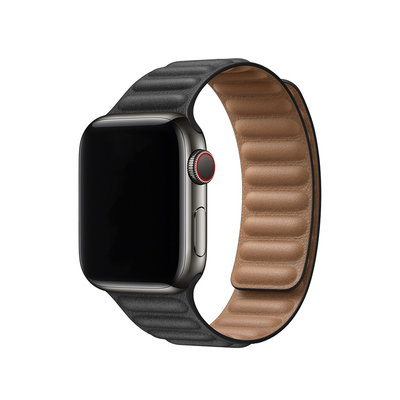 Leather Drop Shipping Correas Watch Bands Colorful Magnetic Leather Strap Link Buckle Solo Original For Apple Iwatch 7 41mm 45mm