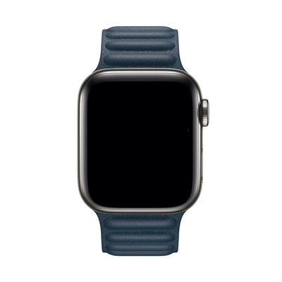 Leather Drop Shipping Correas Watch Bands Colorful Magnetic Leather Strap Link Buckle Solo Original For Apple Iwatch 7 41mm 45mm