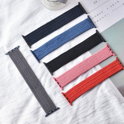 Fabric Drop Shipping Sport Woven Nylon Wrist Strap For Apple Watch Original For Apple Watch 3 Se 3 LCD 38mm quot Series 3 4 5 6 40mm 44mm