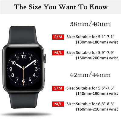 Silicone Replacement Band Rubber Classic Strap For Apple Watch Band Series 7 Se 6 5 4 3 For Apple Watch Band 38 Strap 40 41 42 44 45 Mm