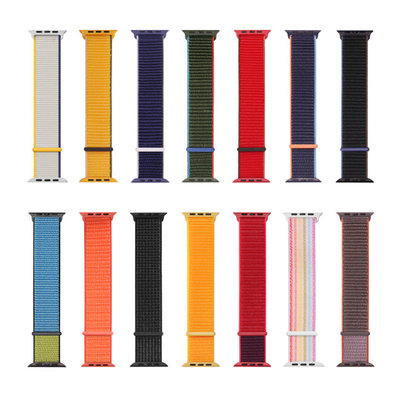 Cloth Suit Colors Dropshipping Sports NATO Armor Nylon Wrist I Watch Band Strap For Apple Iwatch 7 6 5 4 2 1 41mm 45mm