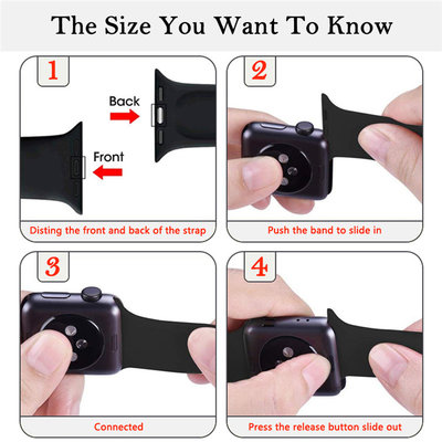 2021 New High Quality Soft Silicone Rubber Sport Watchbands For Apple Watch 38mm 40mm 42mm 44mm Strap T500 Watch Bands