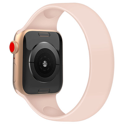 Silicone Rubber Band For Apple Watch 38mm 42mm Sports Strap Rubber Watch Strap For Iwatch 44mm 40mm For Apple Watch Series 6 Se 5 4 3