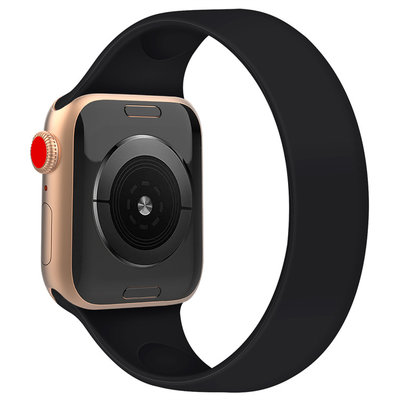 Silicone Rubber Band For Apple Watch 38mm 42mm Sports Strap Rubber Watch Strap For Iwatch 44mm 40mm For Apple Watch Series 6 Se 5 4 3
