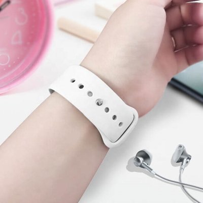 Comfortable 38mm 40mm 42mm 44mm Customized Soft Printed Sport Silicone Watch Strap Rubber Bands For Apple Iwatch Se 6 5 7 4