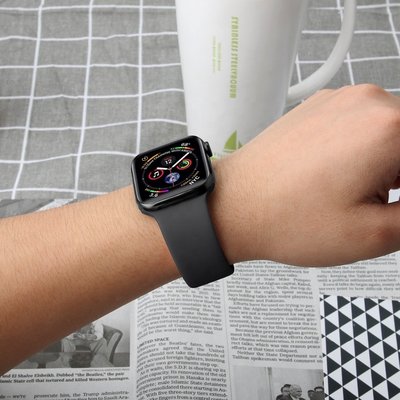 Comfortable 38mm 40mm 42mm 44mm Customized Soft Printed Sport Silicone Watch Strap Rubber Bands For Apple Iwatch Se 6 5 7 4