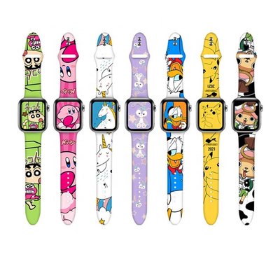 Factory Outlet 38/40mm 42/44mm Silicone Watch Band Breathable Soft Silicone Watch Band Silicone Custom Watch Band