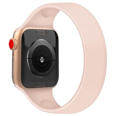 Silicone Rubber Band For Apple Watch 38mm 42mm Sports Strap Rubber Watch Strap For Iwatch 44mm 40mm For Apple Watch Series 6 Se 5 4 3
