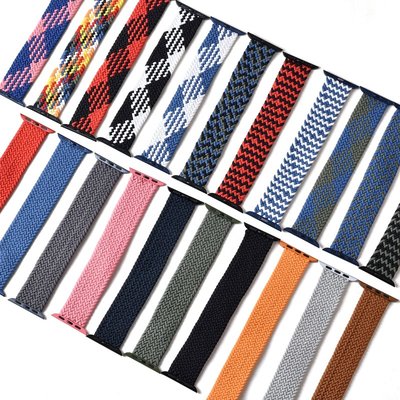 Drop-shipping Fabric Watch Bands Breathable Fabric Nylon Sport Loop For Apple Watch Band 1/2/3/4/5/6/7/se