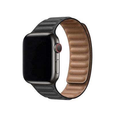 Leather 2 in 1 Smart Watch Strap Bands 41mm 45mm Watch Bands Protective Case for Apple Watch All Series 7 38mm 42mm