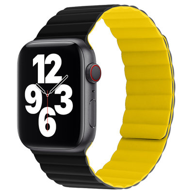 Fashionable Distinctive Designs 45mm Watch Strap 44mm 40mm 41mm Silicone With Magnetic Silicone Link Watch Band For Apple Watch Series 7 Strap 6 5 4 3