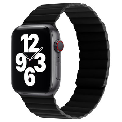 Fashionable Distinctive Designs 45mm Watch Strap 44mm 40mm 41mm Silicone With Magnetic Silicone Link Watch Band For Apple Watch Series 7 Strap 6 5 4 3