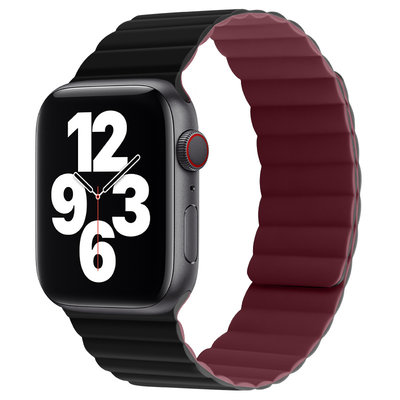Fashionable Distinctive Designs 45mm Watch Strap 44mm 40mm 41mm Silicone With Magnetic Silicone Link Watch Band For Apple Watch Series 7 Strap 6 5 4 3