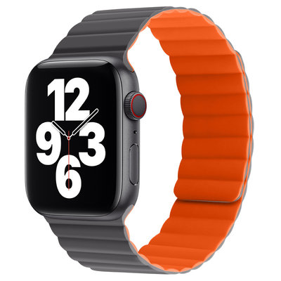 Fashionable Distinctive Designs 45mm Watch Strap 44mm 40mm 41mm Silicone With Magnetic Silicone Link Watch Band For Apple Watch Series 7 Strap 6 5 4 3