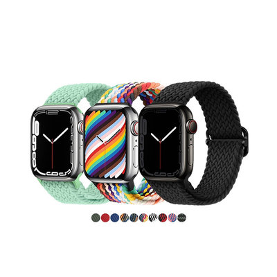 Patent Fashionable Private Classic Strap Replacement Watch Band Nylon Strap For Apple Watch Band 7 Se 6 5 4 3 Series For Apple Watch Band Strap 44 45mm