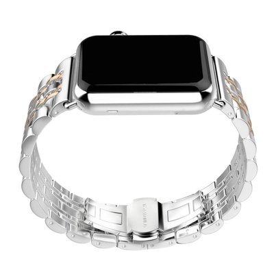 Fashion Smart Watch Band Strap For Apple Iwatch Band Series 5 4 3 2 1 Stainless Steel Iwatch Band Strap 38mm 40mm 42mm 44mm