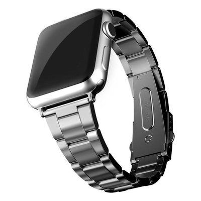 Fashionable Watch Strap Band Replacement for Apple Watch Series 6/se/5/4/3/2/1, Stainless Steel Metal Replacement Smart Watch Strap Strap