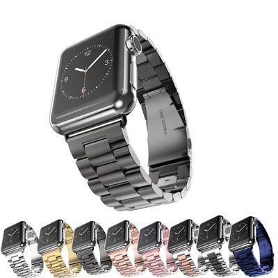 Stainless Steel Stainless Steel Watchband For Apple Watch Band 42mm 38mm For Iwatch Series 6/5/4/3 Belt Link Bracelet Metal Wrist Watch Band