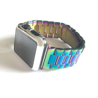 Stainless Steel Watchband For Apple Watch Band Stainless Steel Metal Smart Watch Strap For Iwatch 4 5 6 Se Strap Replacement 40mm 44mm