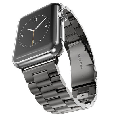 Good Quality Stainless Steel Watch Bands For Iwatch Stainless Steel Sport Strap For Apple Watch Bands Charm Metal Link Bracelet 40mm 38mm 42mm
