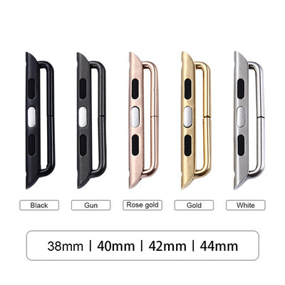 Wrist Watch Band 38mm 40mm 42mm 44mm Connect For Apple Watch Band Adapter Connector For Apple Watch SE 7 Series 6 5 4