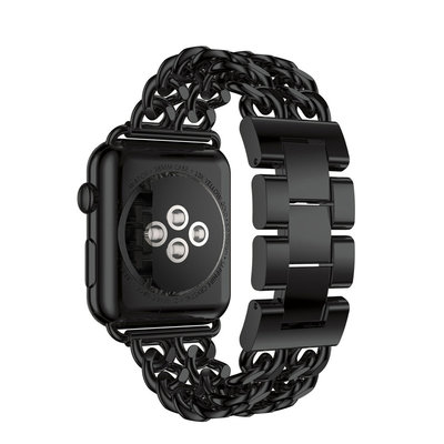 Luxury Stainless Steel Watch Band Stainless Steel Metal Strap For Apple iWatch Replacement Watch Band 40mm 44mm 45mm