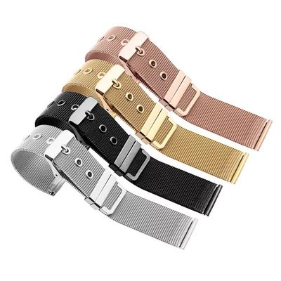 Stainless Steel Women Designer Strap Supplier Business Watch Band Strap 44mm Metal Mesh Stainless Steel Watch Band For Apple Watch Band Strap