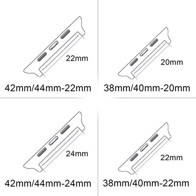 High Quality Stainless Steel Watch Band Connector Adapter For Apple Watch Band Connector Watch Band Strap Adapter Connection