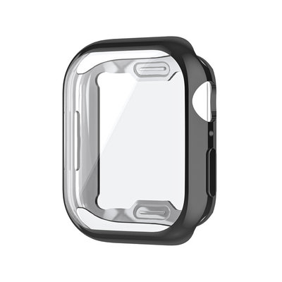 Soft TPU Watch Accessories 41mm Clear Clear Cover 45mm Full TPU Watch Protective Soft Watch Case For Apple 7 Se 6 5 iWatch 4 3 2 1