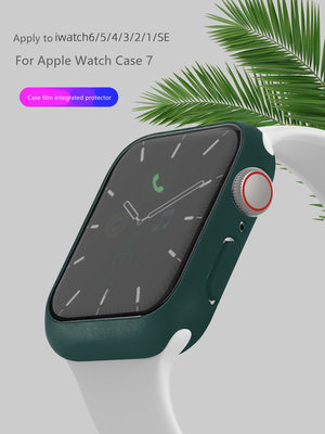 Sports Luxury Cover Case PC Protector Tempered Glass Full Page Watch Case For Apple Smart Series 5 6 38mm 40mm 42mm