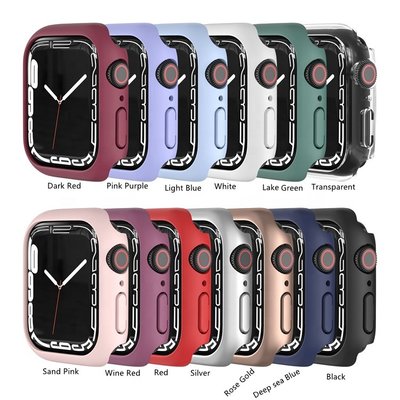 Hot Selling Rugged Pulseira Para 7 Series 7 Watch Case 41mm 45mm Series 7 PC Protector Watch Cover For Apple Iwatch