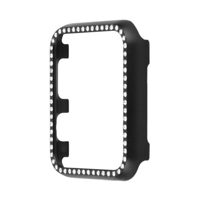 Fashion/Popular Factory Outlet Diamond Metal Protective Cover For Apple Watch 7 SE 6 5 4 3 2 Luxury Aluminum Frame Bumper Case For iWatch