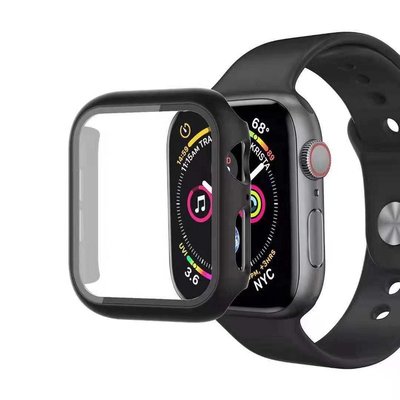 Honfulz PC Anti-scratch Watch Case With Screen Protector 42MM Hard PC Cover Case 44MM For Apple iWatch Case
