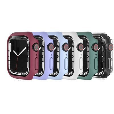 PC New Arrival Design Watch Protector Hollow Design Watch Case For Apple Watch 7 Series 41mm 45mm